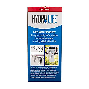 Hydro Life 52141 HL-200 External Filter Kit , White , Standard