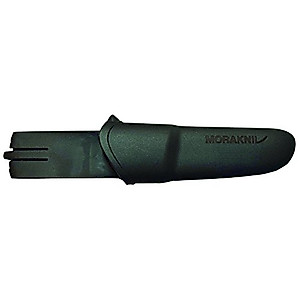 Morakniv Craftline Electrician Trade Knife with Sandvik Stainless Steel Blade and Plastic Sheath, 1.3-Inch