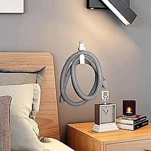 CPAP Hose Hanger with Anti-Unhook Feature - CPAP Mask Hook & CPAP Tubing Holder - CPAP Hose Organizer Avoids CPAP Hose Tangle and Allows You to Sleep Better (2 PCS)