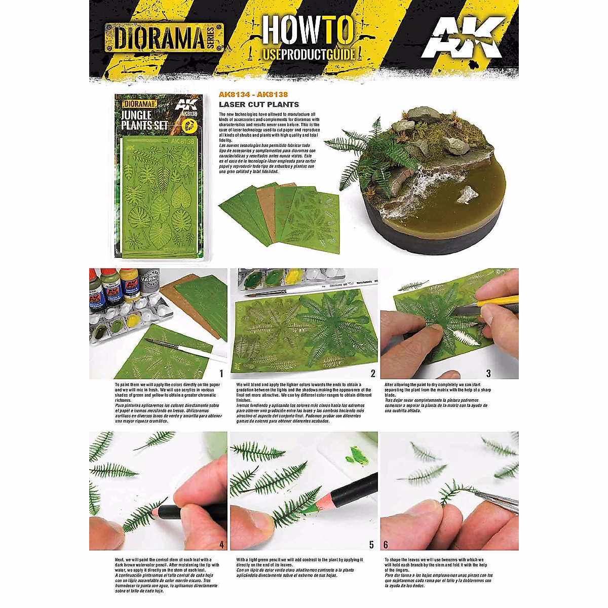 AK-Interactive Jungle Plant Set