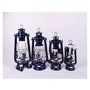GAOZ Outdoor Lights 2pcs Nostalgic Classic Kerosene Lamp Hurricane Lantern Wild Emergency Light Camp Light,Paraffin Lamp 19cm for Home,Garden,Yard,Decorations