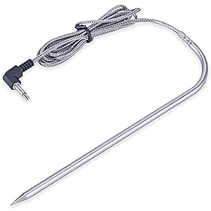 Replacement Meat Probe for Pit Boss Pellet Grills, 3.5mm Plug Pit Boss Accessories Parts Meat BBQ Temperature Probes Pit Boss Meat Probe for Pellet Grill Smoker 2pc