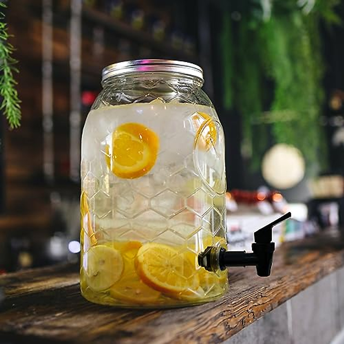 2 Pcs Replacement Cooler Faucet, Reusable Spigot Spout Water Beverage Lever Pour Dispenser Valve Water Crock Water Tap, BPA Free Plastic Water Spigot (Black)