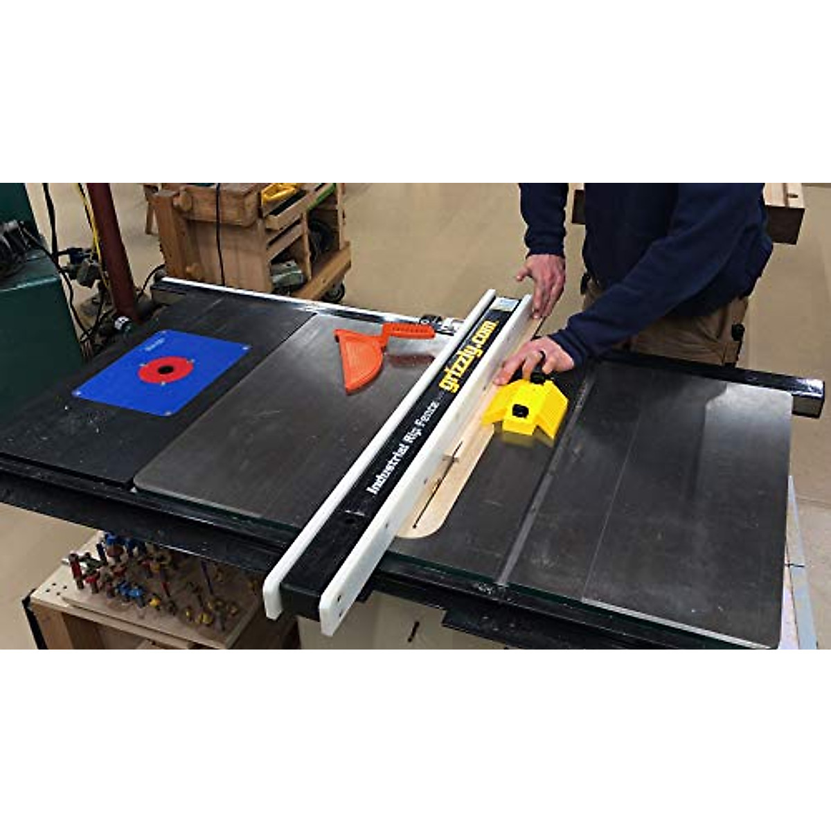 Magswitch - 8110015 Table Featherboard Universal Model, Yellow