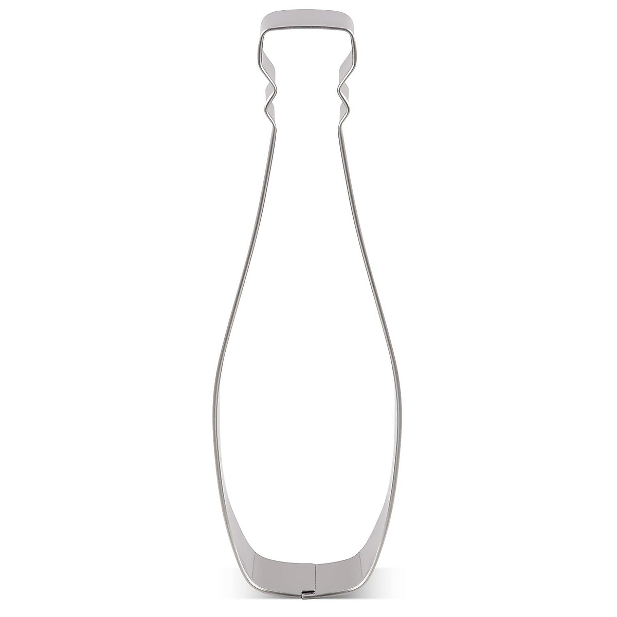 LILIAO Champagne Cookie Cutter Wedding Fondant Biscuit Cutter - 1.7 x 5 inches - Stainless Steel