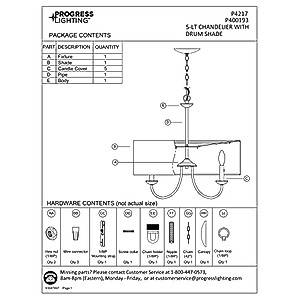 Drum Shade Collection 5-Light White Textured Linen Shade Farmhouse Chandelier Light Antique Bronze