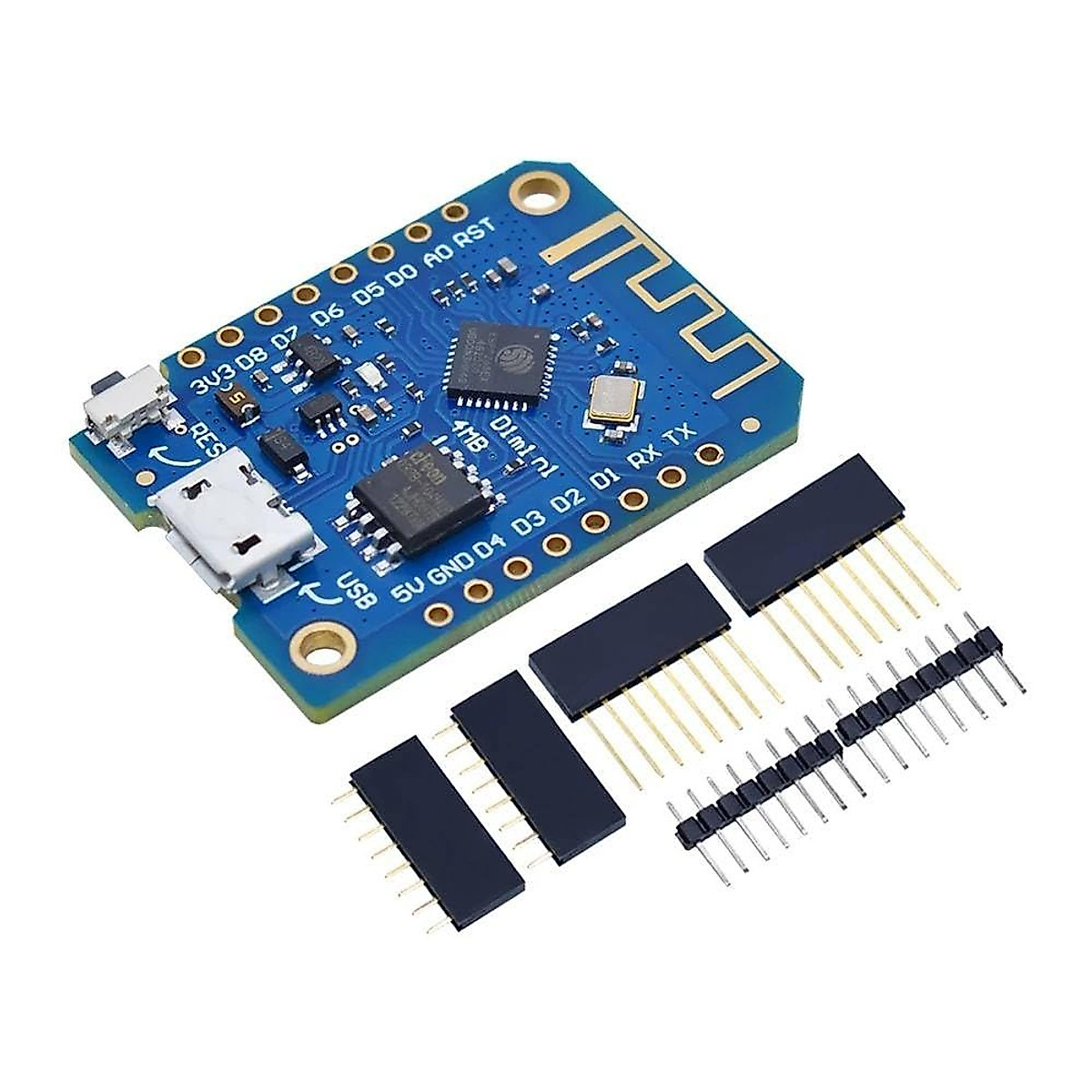 Wemos D1 Mini V3.0.0 WiFi Internet of Things Development Board Based ESP8266 CH340 CH340G 4MB for Arduino Nodemcu V2 MicroPython