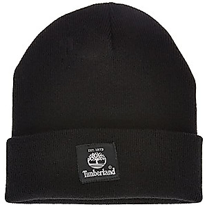 Timberland Short Watch Cap, Black, One Size
