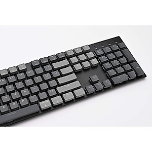 Keychron K5 87 Key Ultra-Slim Wireless Bluetooth/USB Wired Mechanical Gaming Keyboard, TKL Tenkeyless RGB LED Backlit Low Profile Brown Switches for Mac Windows, N-Key Rollover, Version 5