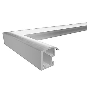 walther design Picture Frame Black 40 x 60 cm Twin Pack, Trendstyle Plastic Frame KP460BD