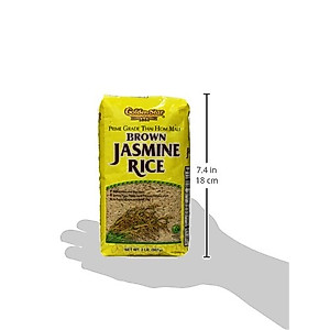 Golden Star Brown Jasmine Rice, 2 lbs
