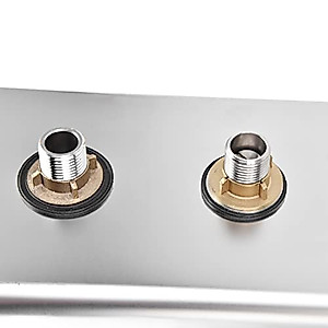 Glass Cup Washer, Rustproof Glass rinser Auto rotation Thickened For Kitchen(medium B-1212-01)