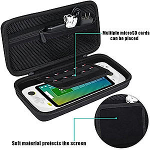 Aenllosi Hard Carrying Case Replacement for Logitech G Cloud Gaming Handheld,Black (Only Case)