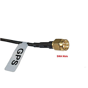 Proxicast 5-in-1 Professional Low-Profile MIMO LTE + Wi-Fi + GPS Screw Mount Combination Vehicle Antenna Compatible with Cradlepoint, Digi, Peplink and Other Modems/Routers (ANT-500-221)