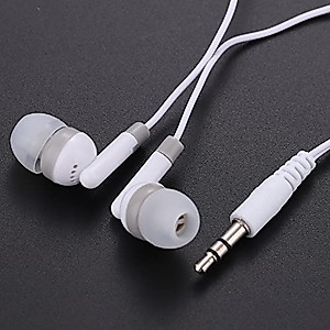 Yoley 200 Packs Classroom Earbuds Bulk Headphones for Kids School Students Children, Wholesale Class Set Durable Earphones, Individually Bagged (200 Mixed)
