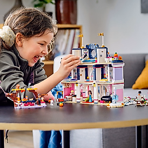 LEGO Friends Heartlake City Grand Hotel 41684 Building Kit; Includes Emma, Stephanie, River and Amelia Mini-Dolls; New 2021 (1,308 Pieces)