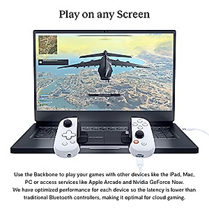 BACKBONE One Mobile Gaming Controller for Android [PlayStation Edition] - Turn Your Phone into a Gaming Console - Play PlayStation, Xbox, Fortnite, Call of Duty, Minecraft, Roblox & More