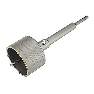 Hanperal 90mm SDS Plus Shank Hole Saw Set, Concrete Hole bit for Brick Concrete Cement Stone