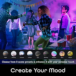 Geeni Prisma Plus 800 WiFi LED Smart Light Bulb, Brighter Color & Tunable White (2700-6500K), 1-Pack, A19 60W, No Hub Required, Light Bulb Works with Amazon Alexa, Google Home