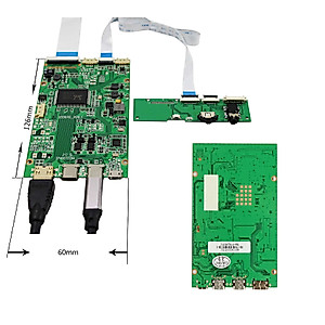 VSDISPLAY 14" 14 Inch 1920X1080 IPS LCD Screen with HD MI Type C LCD Controller Board VS-RTD2556HC-V2
