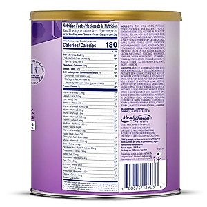 Enfagrow Premium Gentlease Toddler Nutritional Drink, Omega-3 DHA for Brain Support, Prebiotics & Vitamins for Immune Health, Non-GMO, 29.1 Oz Can, Pack of 4, Total 116.4 Oz