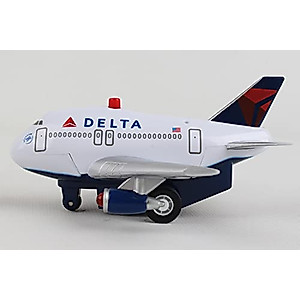 Daron Delta Pullback Plane with Light and Sound , White