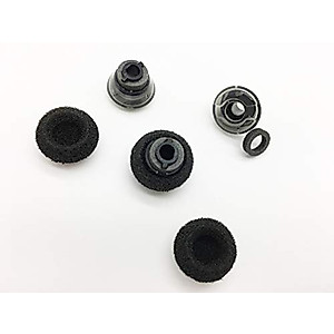 Reki Voyager 5200 Ear Tips - 3 Pcs Premium Replacement Earbuds Eartips Eargels & Foams Set Compatible with Plantronics Voyager 5200 5220 Wireless Bluetooth Headset (Small)