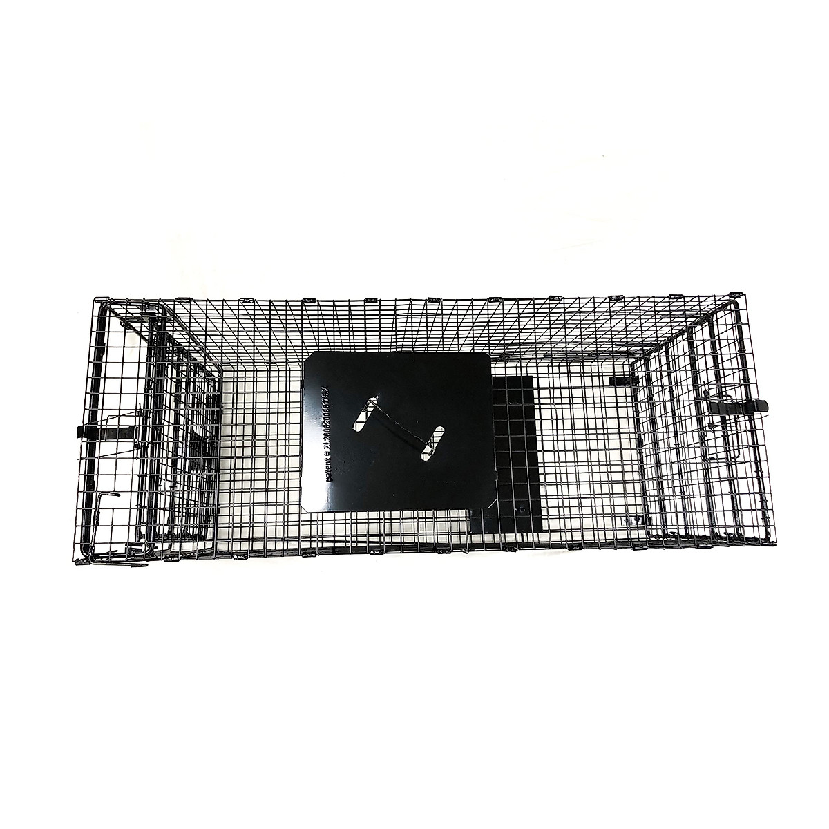 Humane Way Folding 42 Inch Live Humane Animal Trap - Safe Traps for All Animals - Dogs, Raccoons, Cats, Groundhogs, Opossums, Coyote, Bobcat - 42"x16"x18"