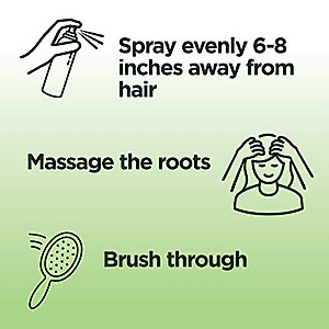 Garnier Haircare Fructis Style Invisible Dry Shampoo Melon-Tini, Refresh & Volumize with No Visible Residue, Powered by Rice Starch to Instantly Absorb Oil, Silicone Free, 2 Count