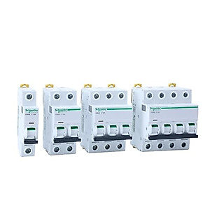 2pcs Multi 9 IC65N-DC MCB 2P DC Miniature Circuit Breaker C 1A 2A 3A 4A 6A 8A 10A 16A 20A 25A 32A 40A 50A 63A 80A (Size : 2, Color : 63A)