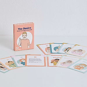 ASL Flash Cards - 200 American Sign Language Flash Cards for Beginners, Kids, Teens and Adults