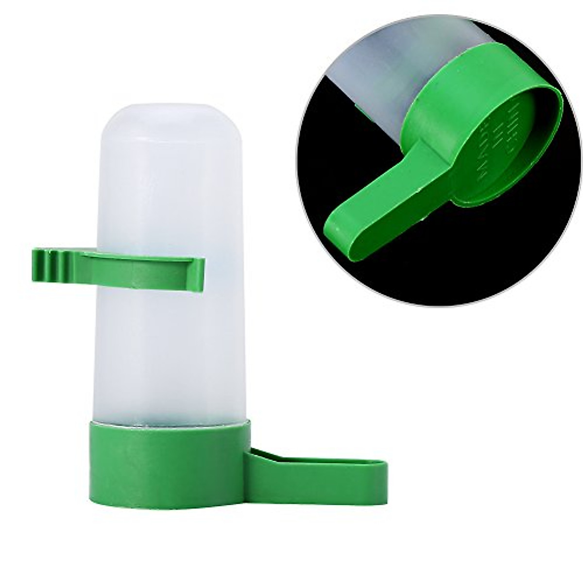 4pcs Pet Drinker Food Feeder Waterer Clip for Cage Bird Parrot Cockatiel Budgie for Parrots Budgie Cockatiel Lovebirds Aviary Automatic FeedersFish Aquatic Pets