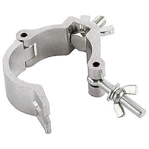 10 Pack O-Clamp 2 Inch Aluminum Alloy Stage Lights Truss Clamp, Fit for 48-51mm OD Tube/Pipe, Heavy Duty 220 lbs Load Capacity