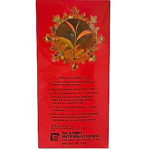 Zarrin - Pure Ceylon Tea OPA, Orange Pekoe A, 1LB (454g), Loose Leaf Tea