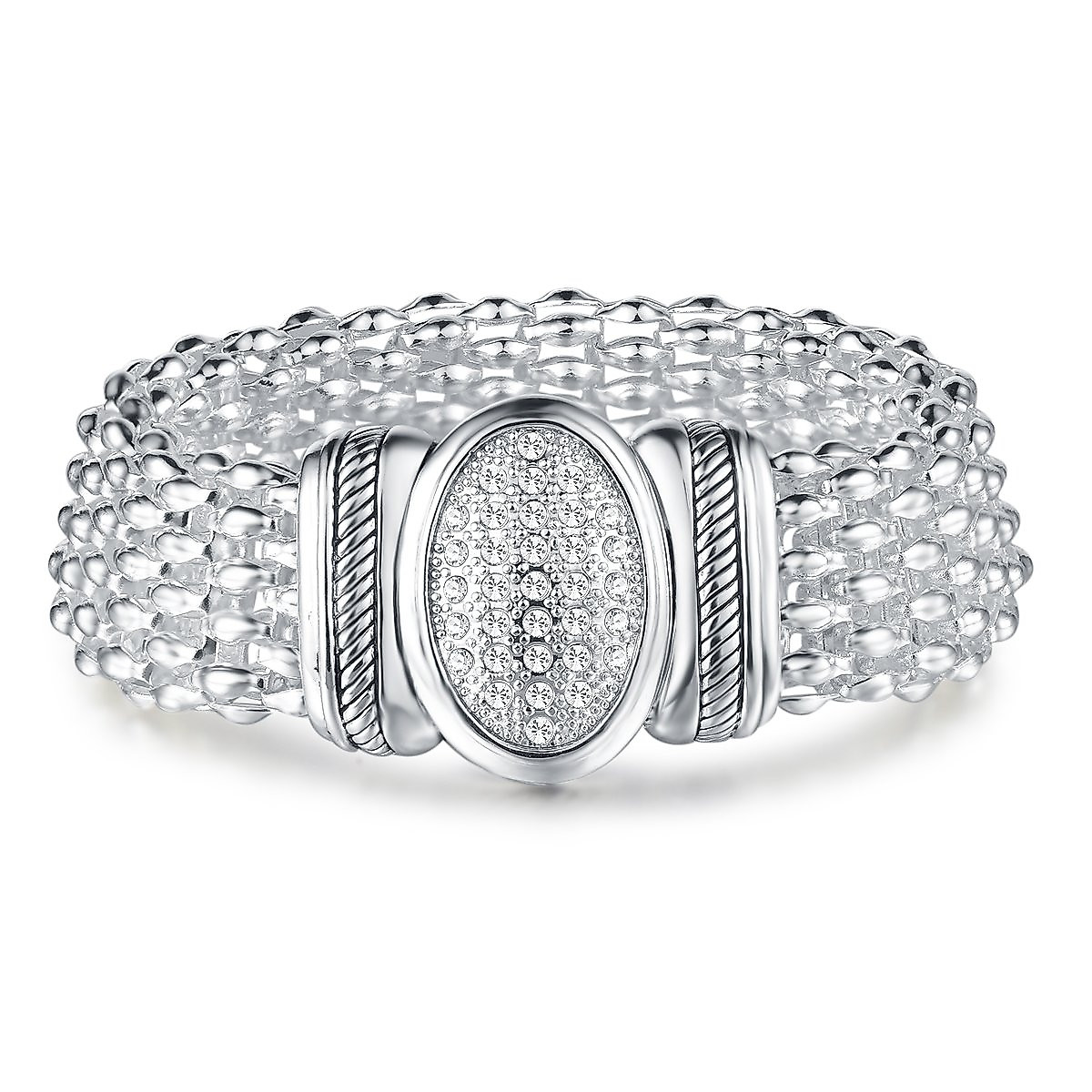 UNY Austrian Pave Crystals designer Inspired personality Bracelets bangle jewelry Vintage Jewelry