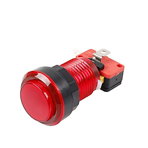 EG STARTS 10x New 12V LED lit Arcade Push Buttons with Micro Switch for Jamma Mame Games Parts Multicade Choice of 5 Colour