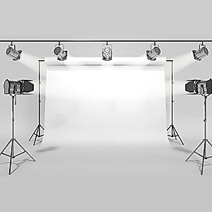 Kshioe Backdrop Stand 2x3m/6.5x9.8ft Photo Video Studio Adjustable Background Support System Stand with Carry Bag