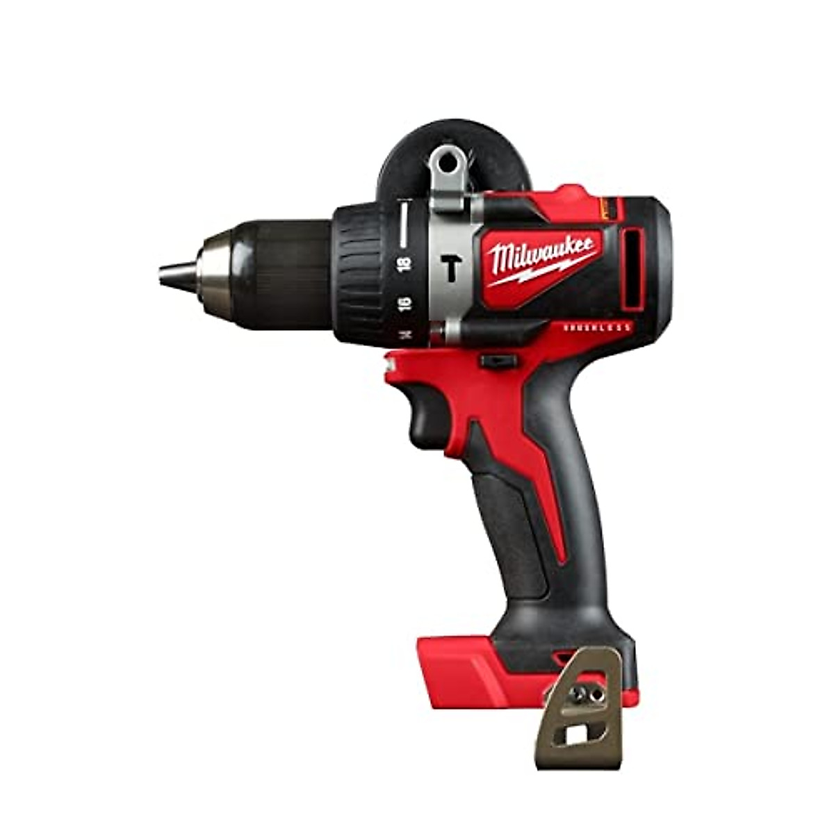MILWAUKEE'S M18 Brushless 1/2 in. Hamme, Red