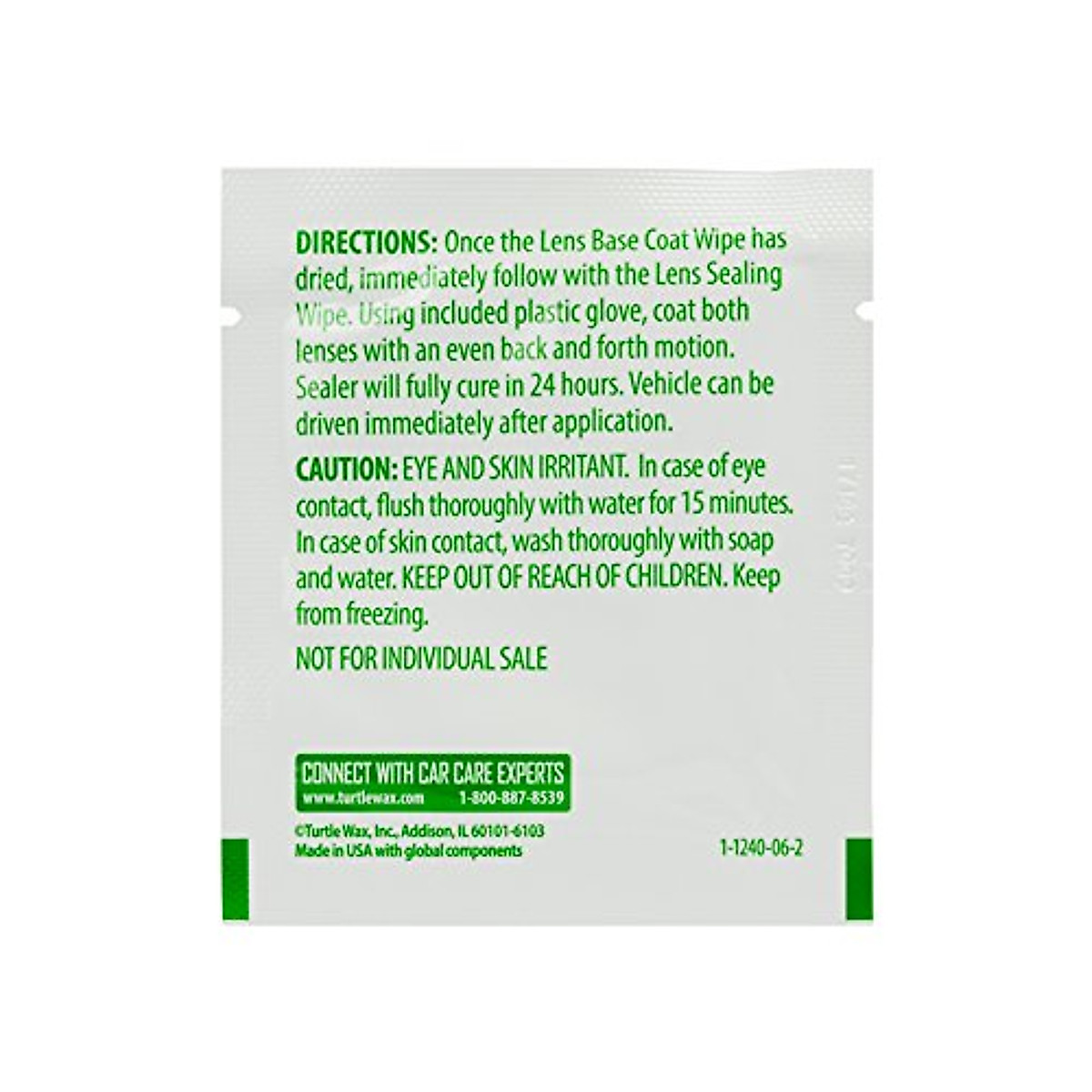 Turtle Wax 51768 Headlight Restorer Kit Headlamp Cleaning Restores Brightness Kit, (Old Version)