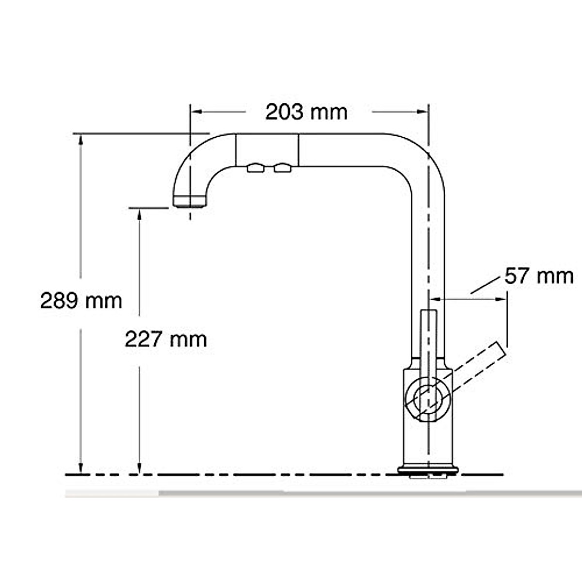 KOHLER K-7505-BL Faucet, Matte Black