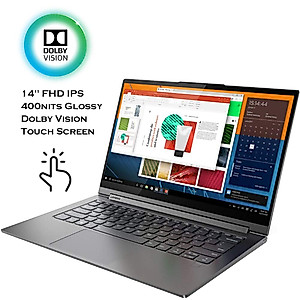 Lenovo Yoga C940 2-in-1 Laptop, 14.0" FHD IPS Touch 400nits, Core i5-1035G4, Webcam, Backlit KB, Fingerprint, USB-C, Thunderbolt 3, Intel Iris Plus Graphics, Windows 10 Home, Pen