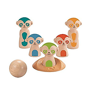 Amazon Basics Gross Motor Case Pack, Mini Golf, Walking Cups, Balance Board, Meadow Ring Toss, Meerkat Bowling