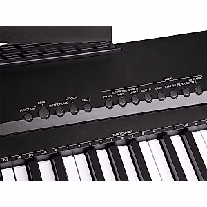 Monoprice with Semi-Weighted Keys Speakers, Multiple Voices and Timbres, Flexible I/O, Built in Metronome, and More (600043)