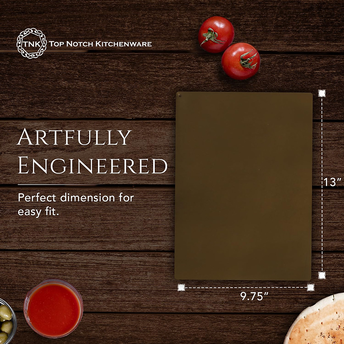 Premium Pizza Stone for Oven | Small But Expandable By Purchasing Two or More | Perfect Crispy Crusts | Durable Pizza Steel Stone | Deluxe Pizza Stone Offering Easier Cleaning, Handling and Storage