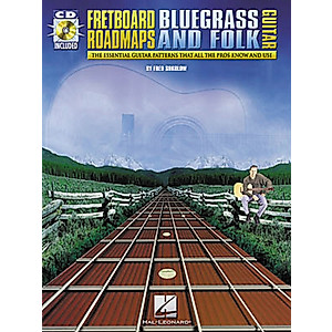Fretboard Roadmaps - Bluegrass and Folk Guitar Book/Online Audio