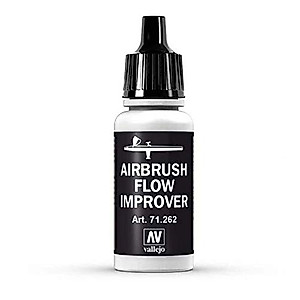 Vallejo Airbrush Flow Improver 17ml Paint Set