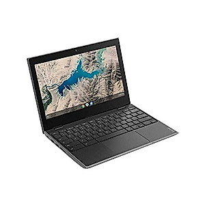 Lenovo 100E Chromebook 2ND Gen 81QB000AUS Laptop Computer, 11.6" HD (1366 X 768) Display, MediaTek MT8173C Processor, 4GB RAM, 16GB eMMC TLC SSD, Powervr GX6250, Chrome OS, Black (Renewed)