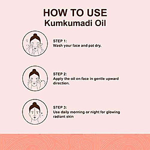 Auravedic Kumkumadi Oil Pure Saffron for Ultra Radiant Skin | 3.38 Fl Oz (100ml)