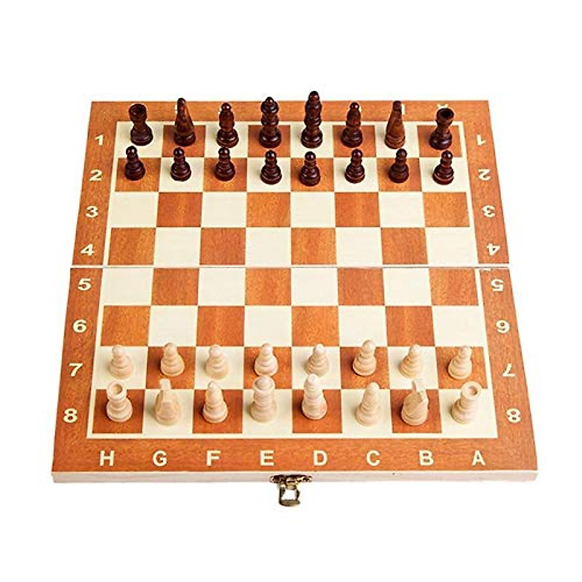 Chess Set Foldable Board Chess Game Travel Portable Chess Set International Chess Set Playing Gift for Kids Child Chess Game Board Set