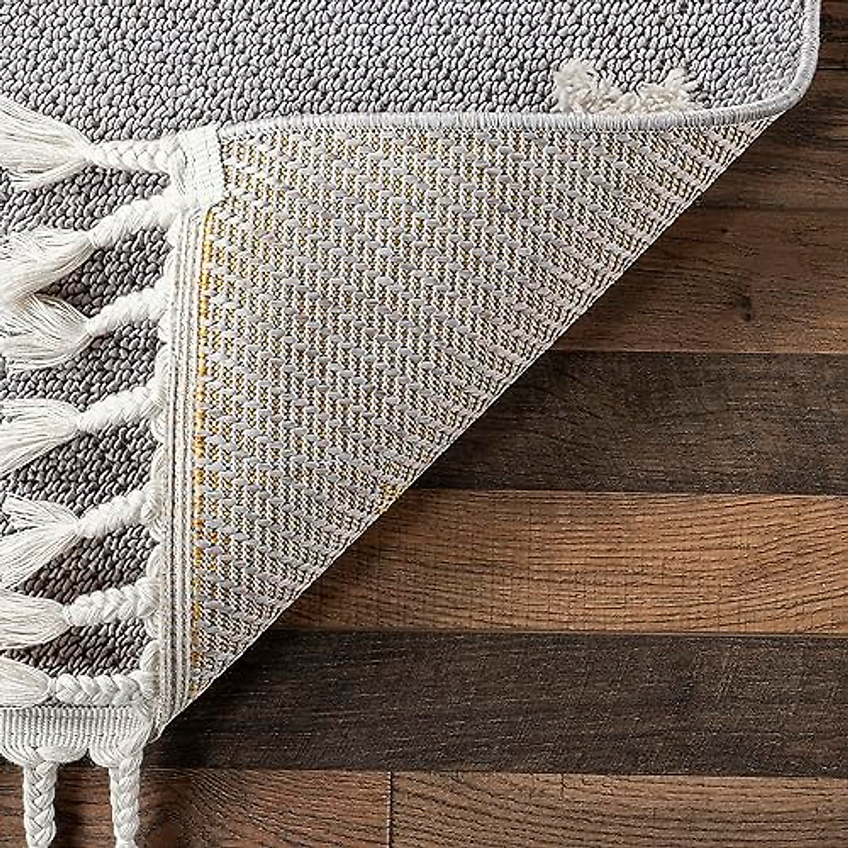 nuLOOM Journee Rocket Ship High-Low Kids Tasseled Area Rug, 4x6, Multi